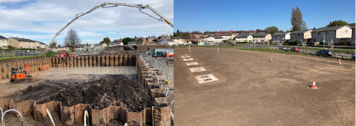 Work to protect homes from flooding in Caia Park, Wrexham is complete ...