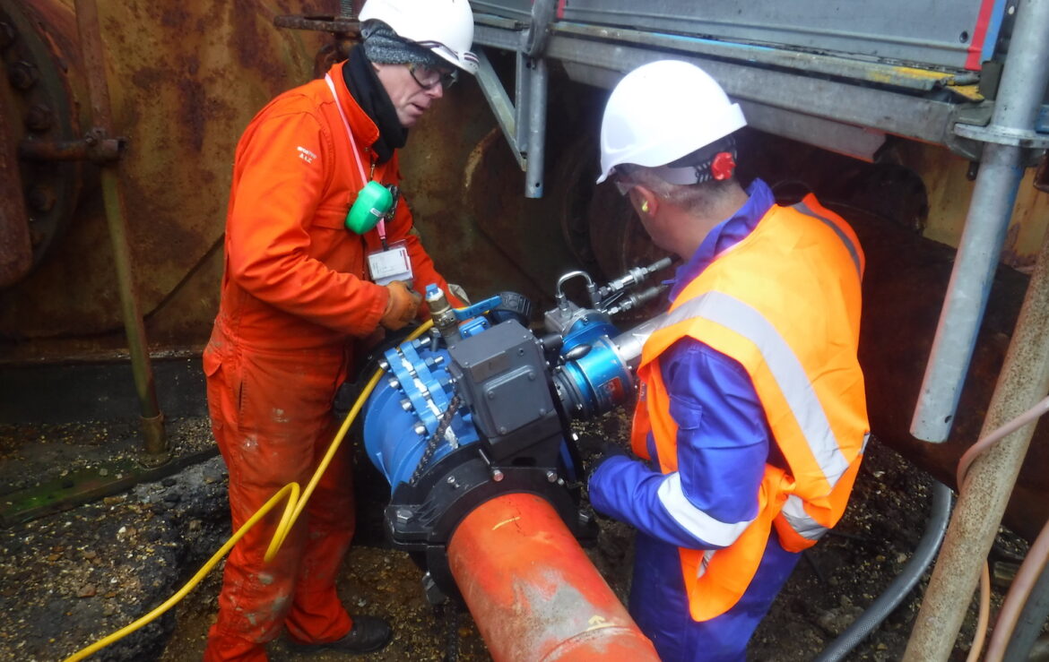 Oil Refinery Fire Suppression System Keeps Running During Refurb